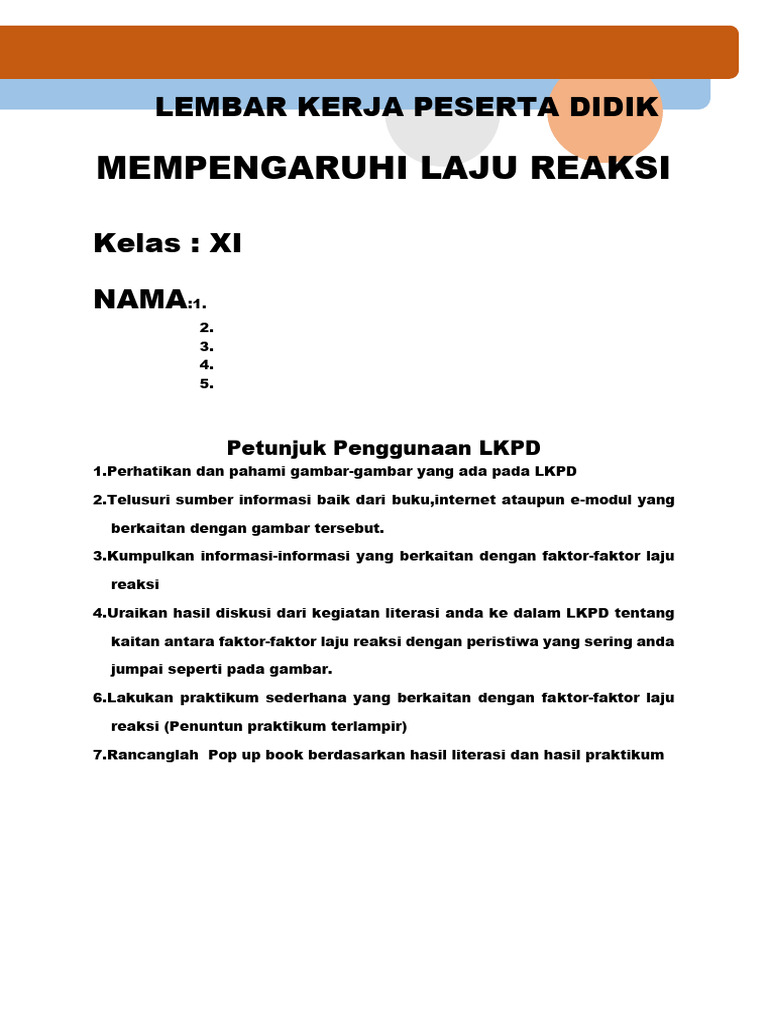 LKPD Aksi 1 | PDF | Karier & Perkembangan