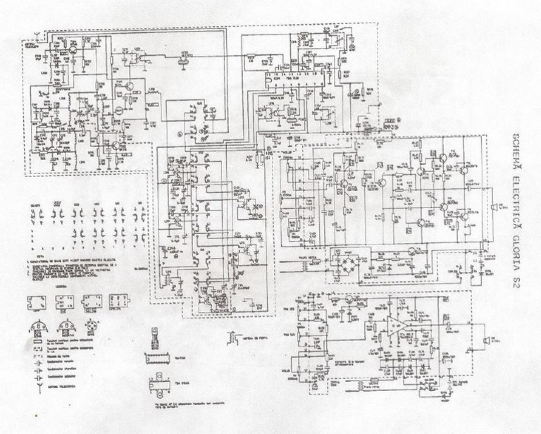 schema radio Gloria S2 | PDF