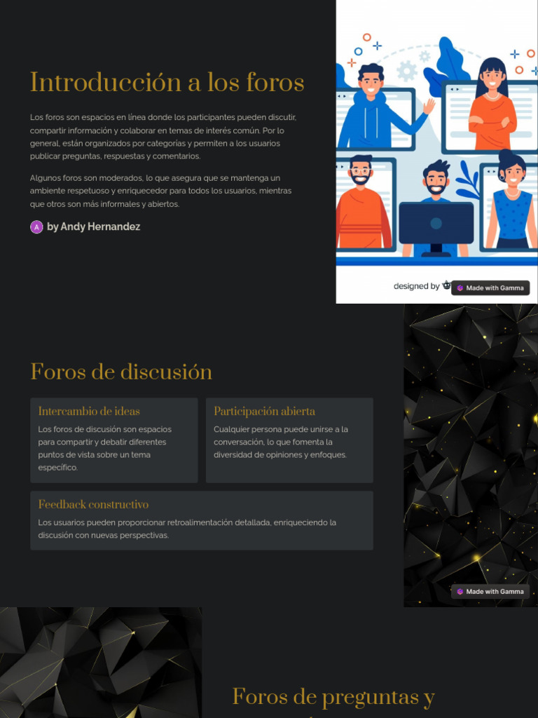 Introduccion A Los Foros | PDF | Foro de Internet | Informática