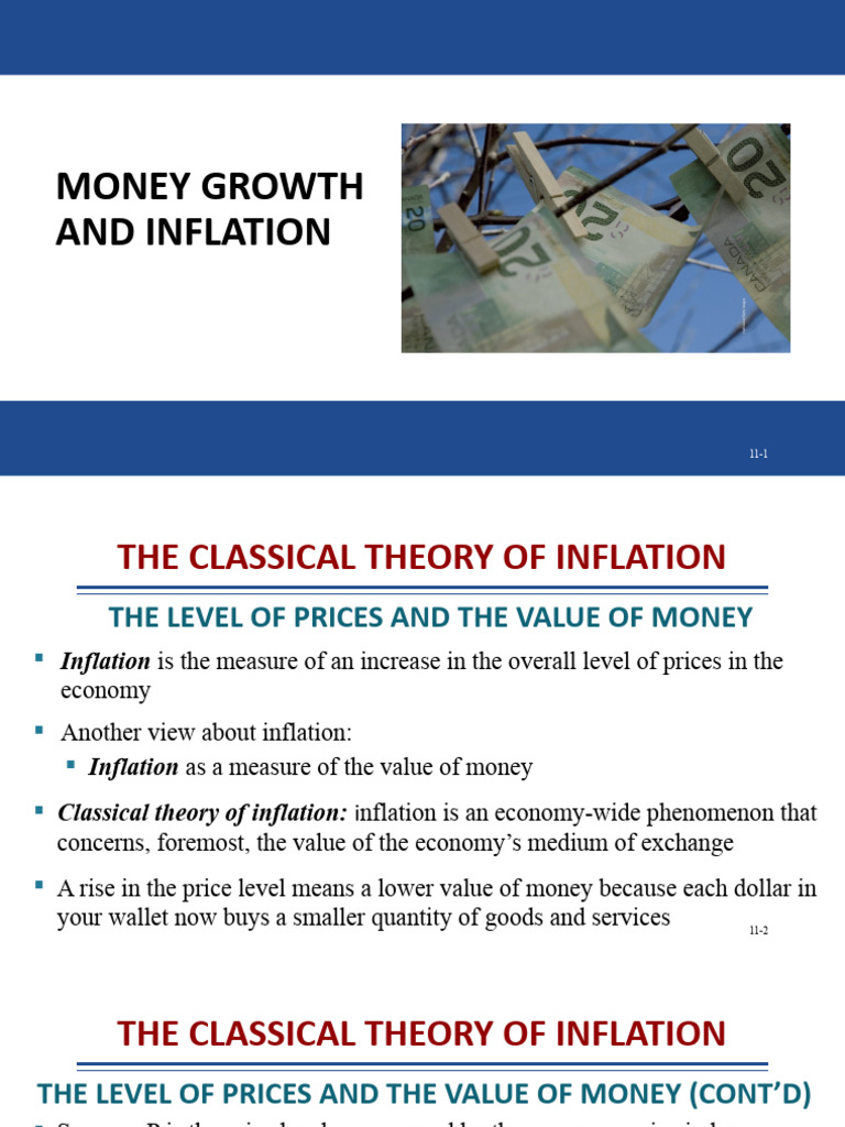 Lec2.6.2 Slides | PDF | Inflation | Money