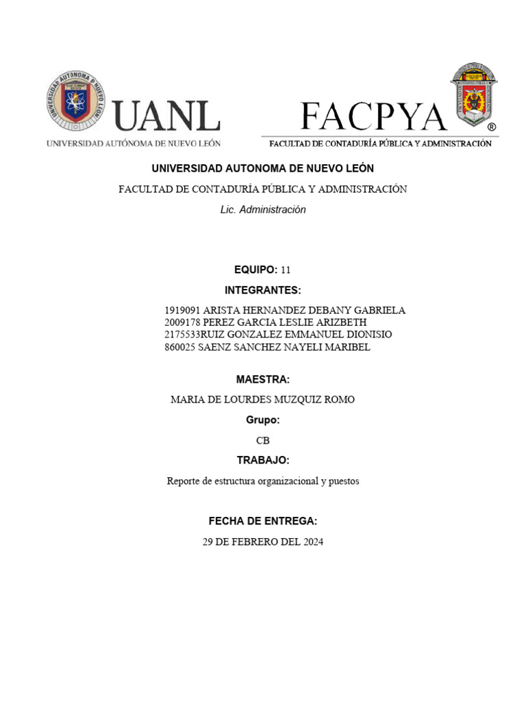 EQ11 - EVIDENCIA 1.1 Capital Humano | Descargar gratis PDF | Business ...