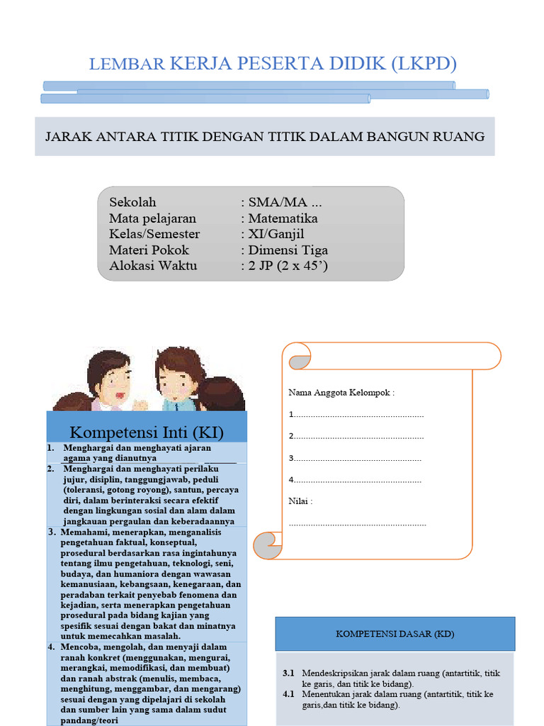 LKPD Pertemuan 1 | PDF