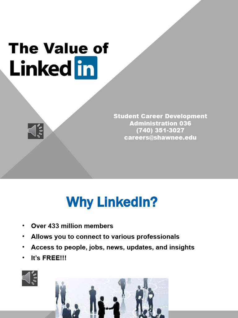 The Value of LinkedIn | Download Free PDF | Linked In | Websites