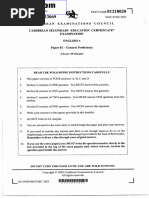 CSEC POB Paper 2 2019 | PDF