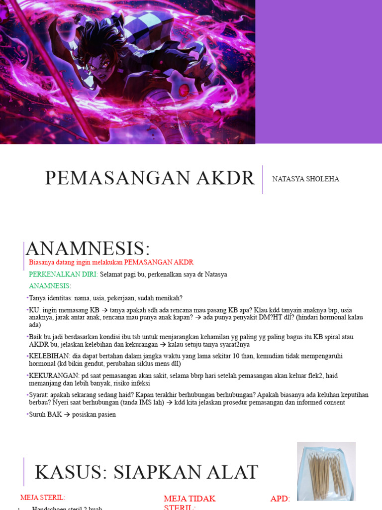 Panduan Pemasangan AKDR oleh Dokter | PDF | Kesehatan Holistik