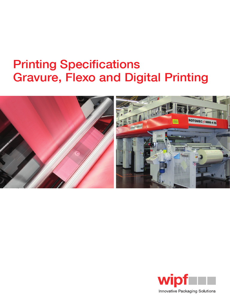 Wipf AG - Printing Specifications - 2021 | Download Free PDF | Typefaces | Publishing