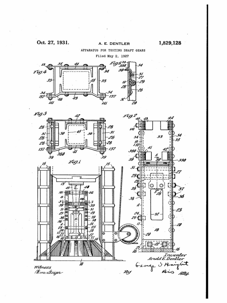 Apparatus For Testing Draft Gears | PDF | Gear | Manufactured Goods