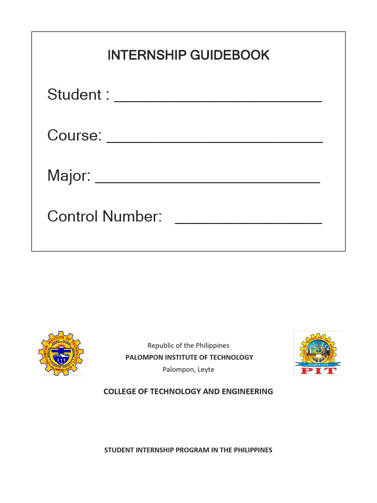 STUDENT INTERNSHIP GUIDE For COTE | PDF | Internship | Job Hunting