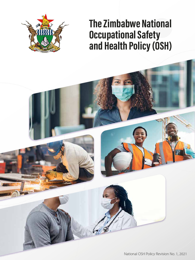 Zimbabwe National OSH Policy 2021 | PDF | Wellness