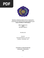 Contoh Format Proposal PKM-KC | PDF