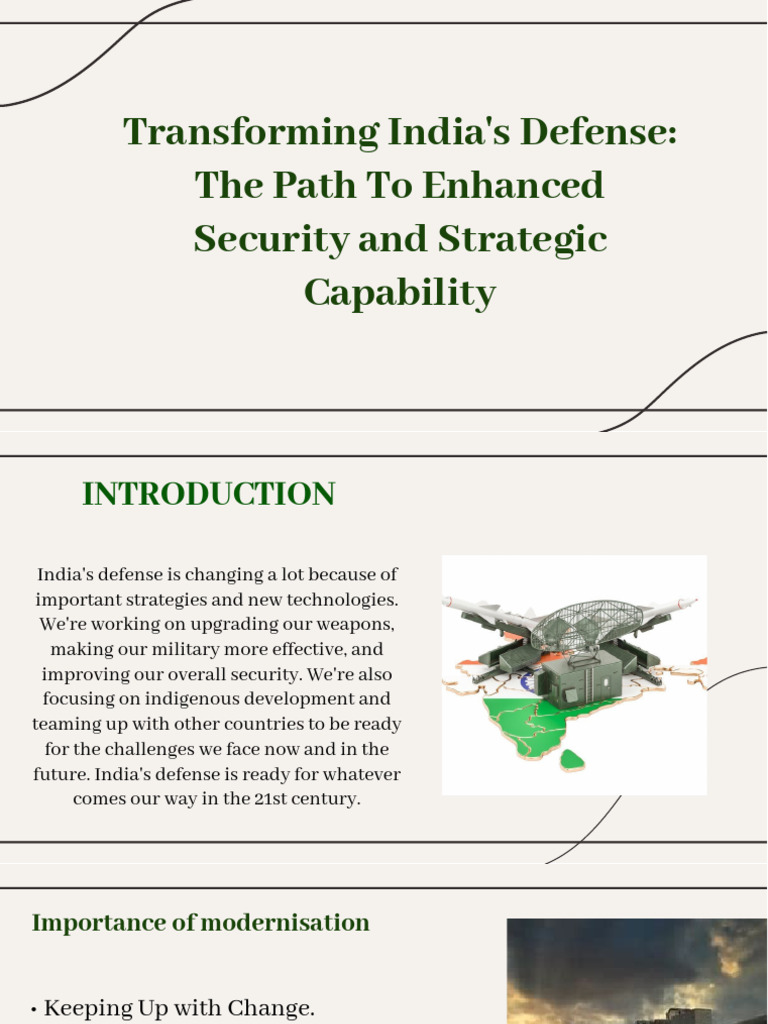 India's Defense Modernization Strategies | PDF