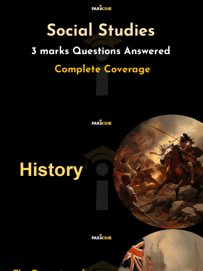 SSC - 3 Marks Part 1 and 2 | PDF | Soil | Axis Powers