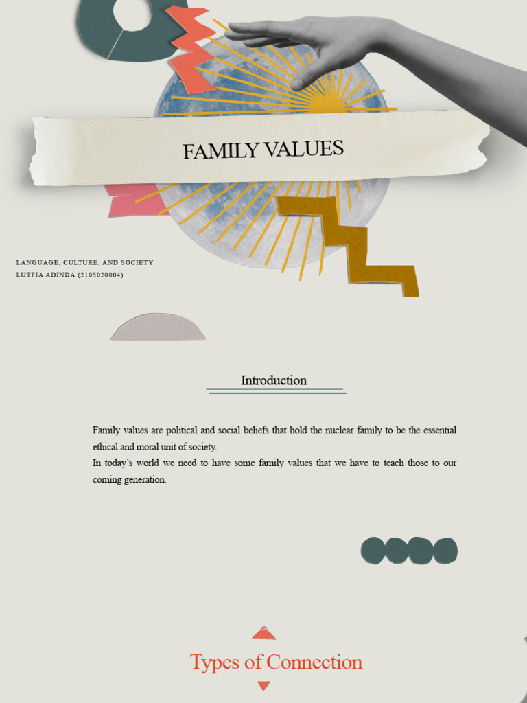 Family Values | PDF | Family | Parent