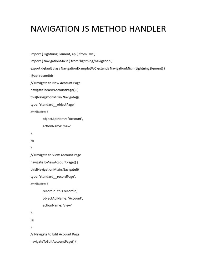 Navigation JS Method Handler | PDF | Microsoft Windows | Computing ...