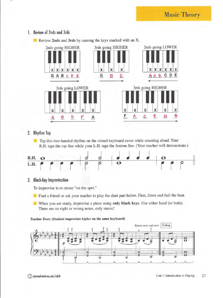 Adult Pa Book 1 Theory Answer Key Pdf