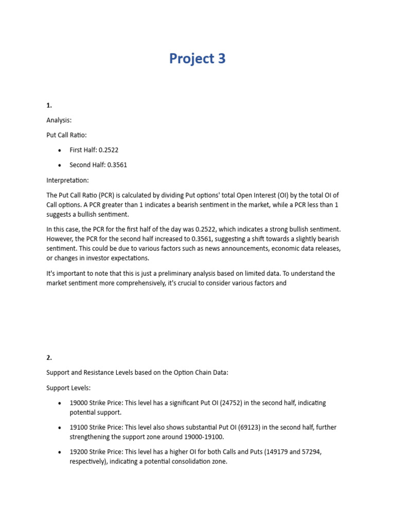 Project 3 F o PDF Market Economics Economics