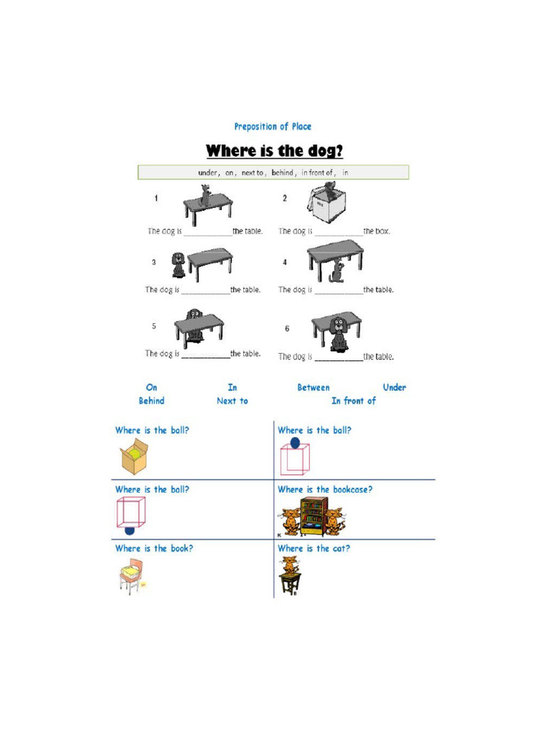 Lat Prepo Kelas 3 | PDF