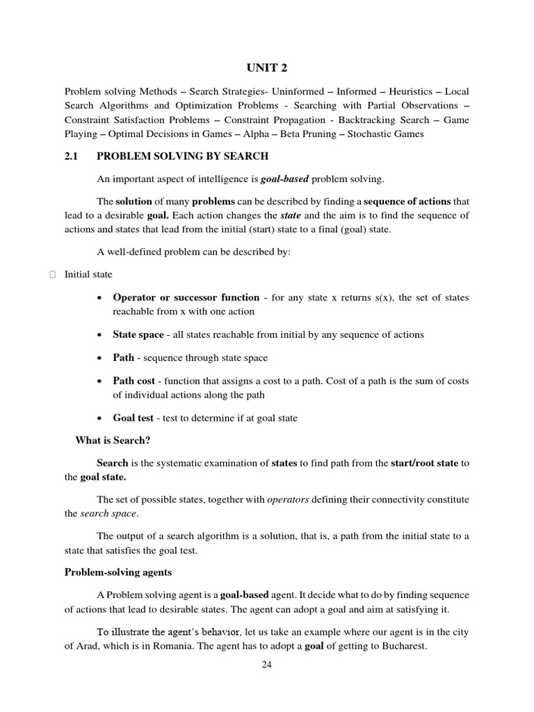 Unit-2 Aiml | Download Free PDF | Algorithms And Data Structures | Theoretical Computer Science