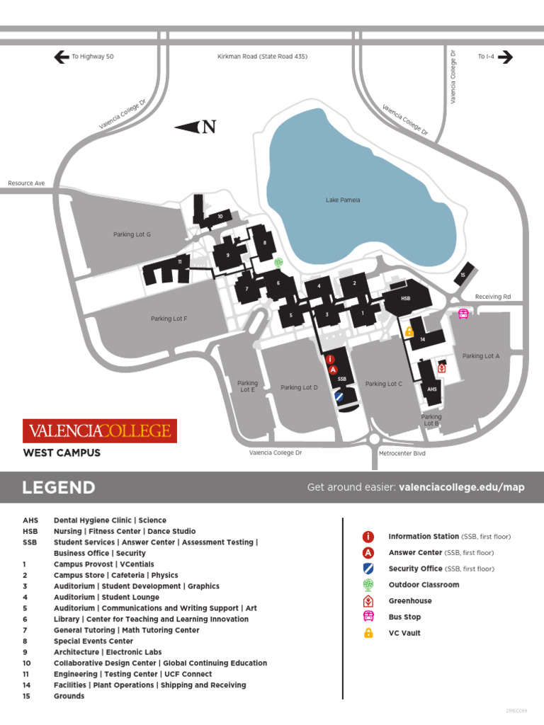 Valencia College Map West Campus | PDF