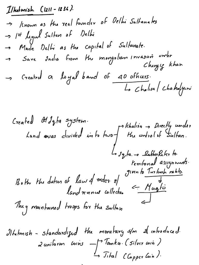 Delhi Sultanate , Mughal (2) | PDF