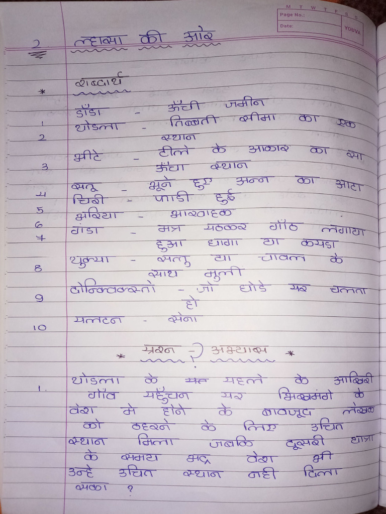 Hindi CH 2, Aryan | PDF