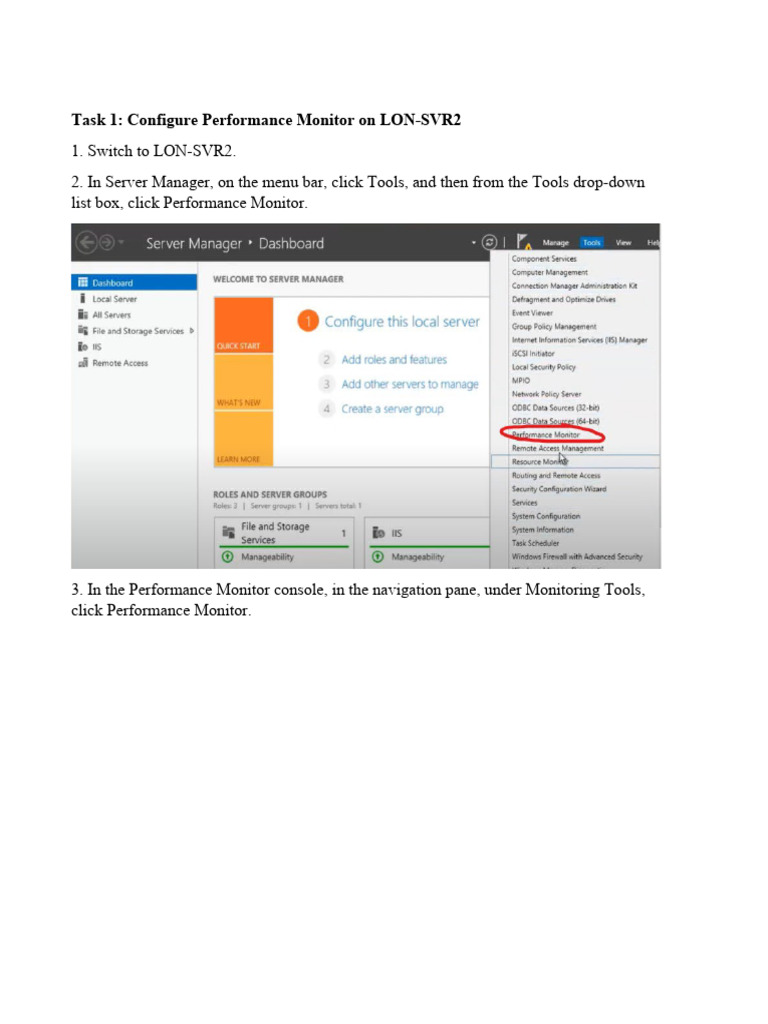 2001215591-BanhTienKyAnh-Lab02B-Ex04-Monitoring BranchCache | PDF | Cache (Computing) | Software