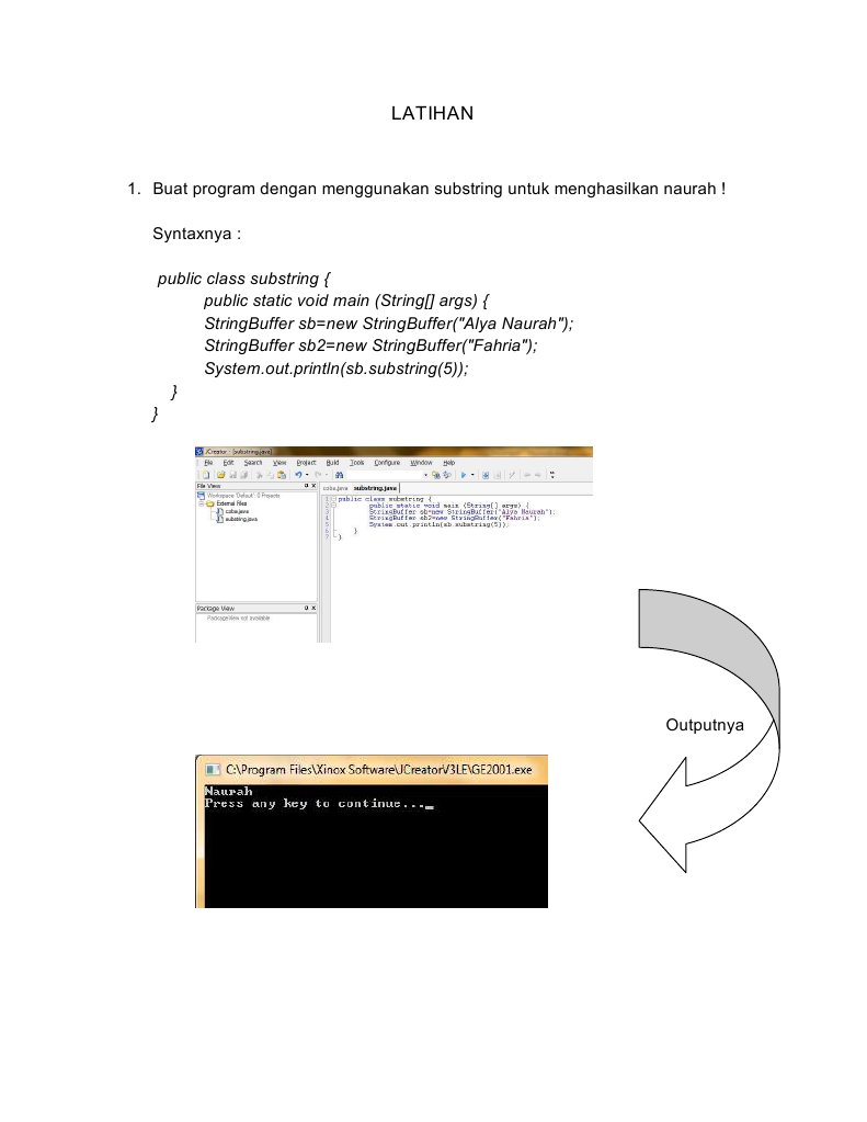 Contoh Soal Java | PDF | Komputer