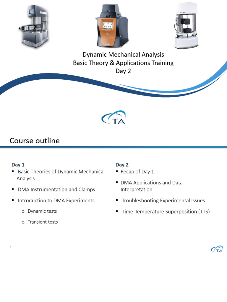 2020 DMA Online Training Part 2 | PDF | Polymers | Building Engineering