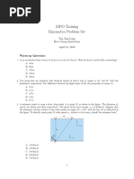 Unit 1 Practice Test 1 | PDF | Acceleration | Velocity