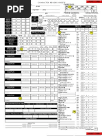 D&D 3.5 Forgotten Realms - Character Sheet | PDF | Wizards Of The Coast ...