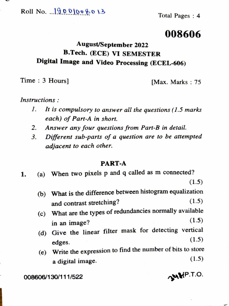 DIVP Paper2 | PDF | Data Compression | Wavelet