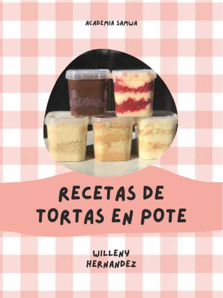 Recetas Tortas en Pote | PDF | Crema | Cocina