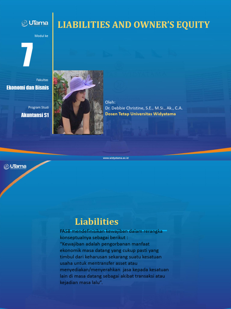 TA 7 LIabilities and Owners Equity | PDF