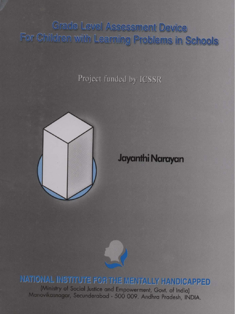 Grade Level Assessment Device For Children | PDF