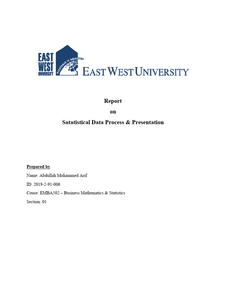 Assignment Pdf Mean Mode Statistics 4550