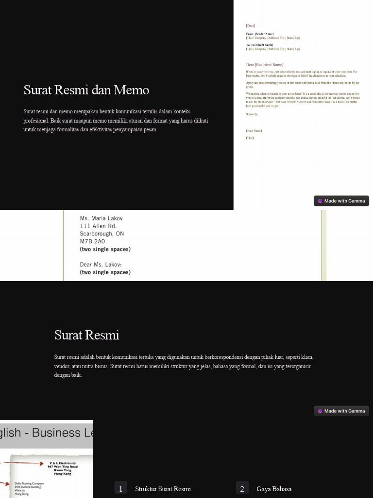 Surat-Resmi-dan-Memo | PDF