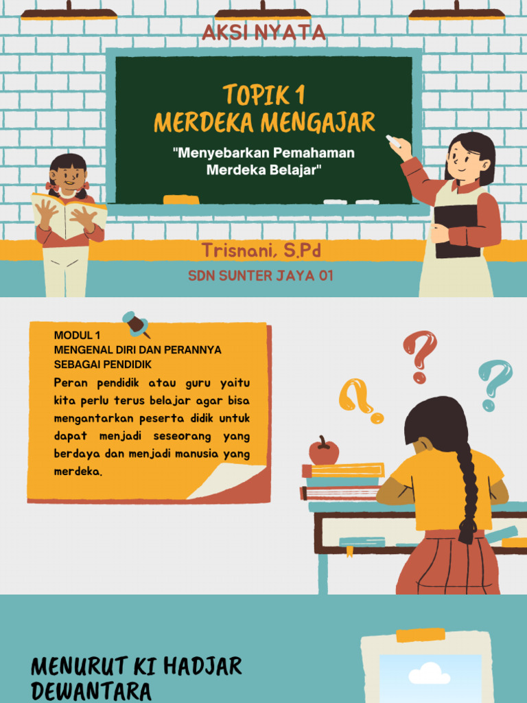 Topik 1 Merdeka Mengajar | PDF