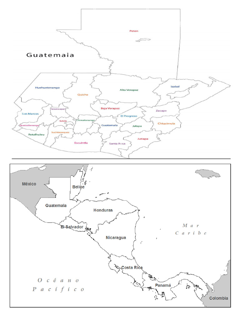GEOGRAFIA DE GUATEMALA | PDF