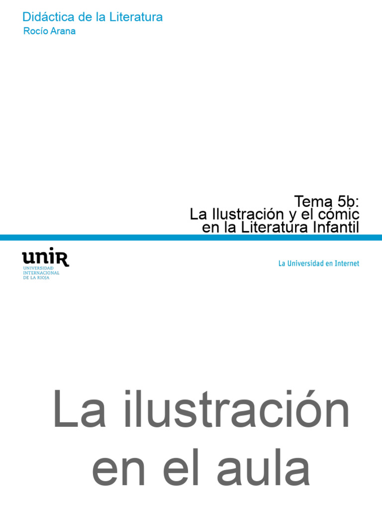 155334DLIT Tema 5B | PDF | Cómics | Literatura infantil