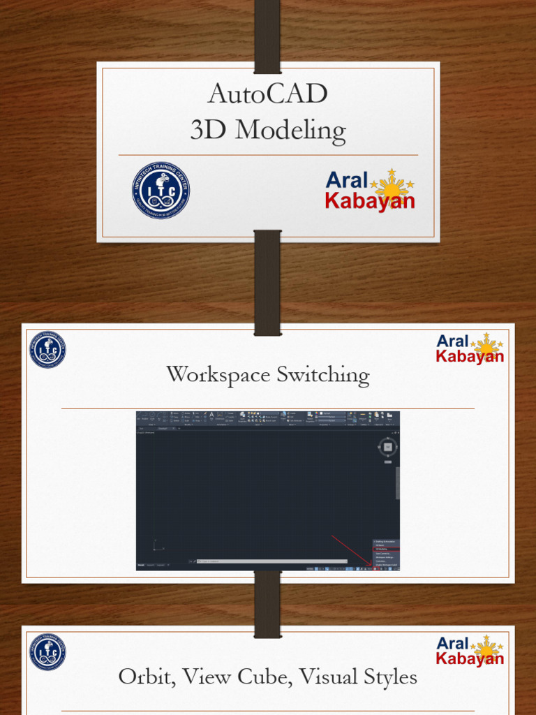 Basic AutoCAD 3D Modeling | PDF