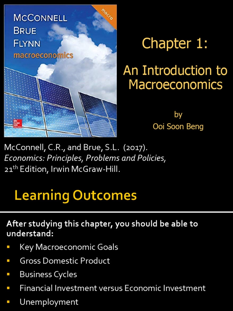 Unit 1 An Introduction To Macroeconomics | PDF | Phillips Curve | Inflation