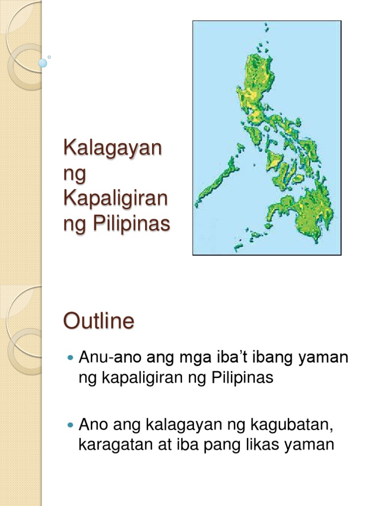 Status of Philippine Environment | PDF