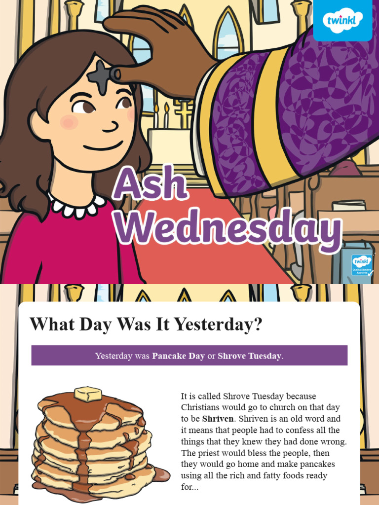 Ash Wednesday Assembly PowerPoint | PDF | Lent | Christian Worship And ...