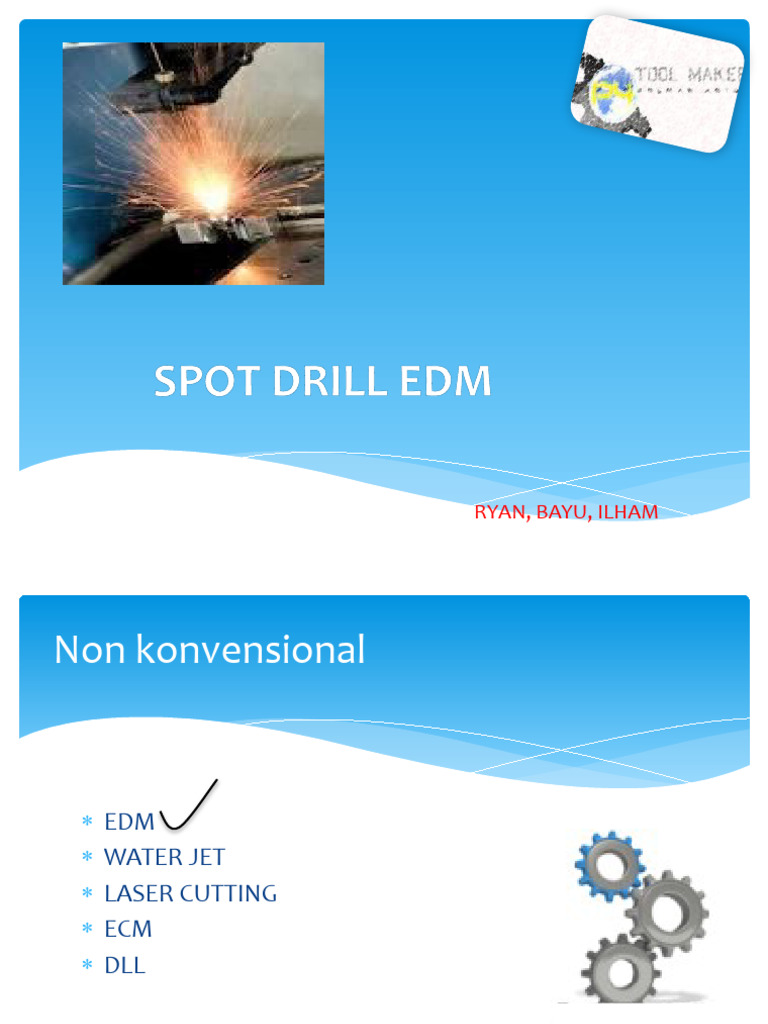 Spot Drill Edm | PDF