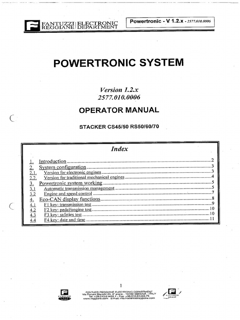 Powertronic System | PDF