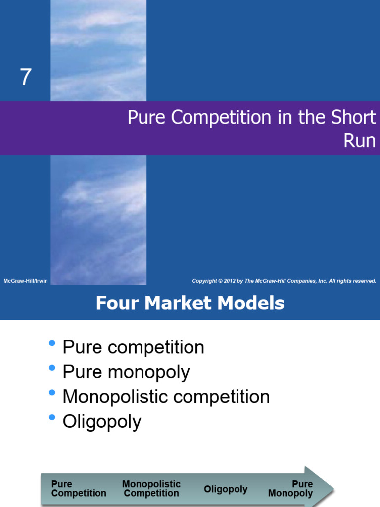 BB107 PPT Microecon CH07 | PDF | Monopoly | Profit (Economics)