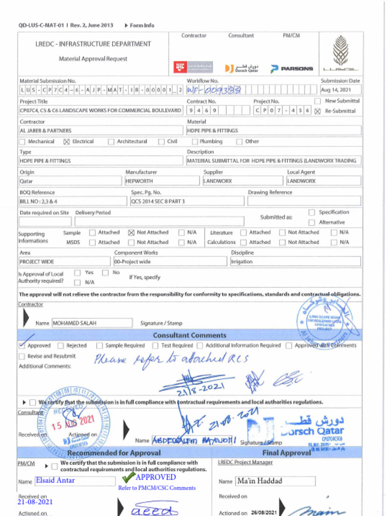 Lus Cp07c4c5c6 Ajp Mat Ir 00001 02 Lredc A | PDF | Specification ...