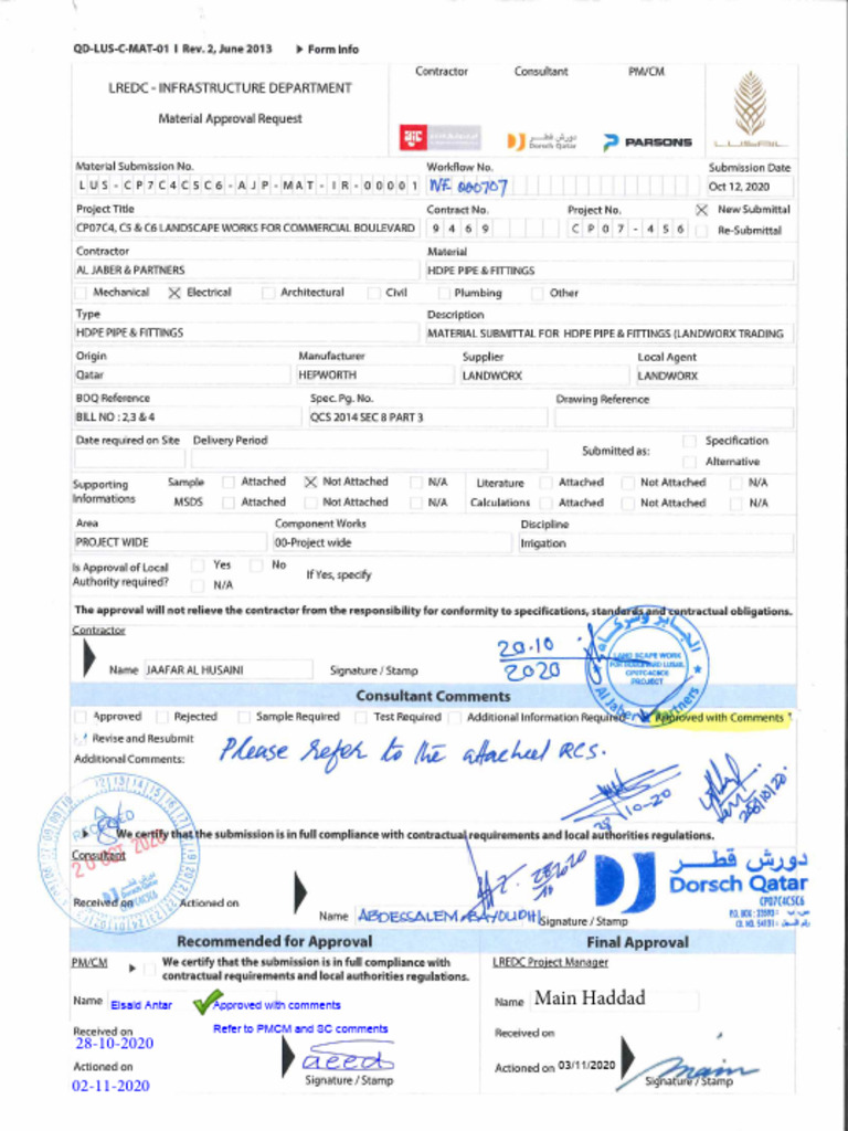 Lus Cp07c4c5c6 Ajp Mat Ir 00001 00 Lredc B | PDF | Pipe (Fluid ...