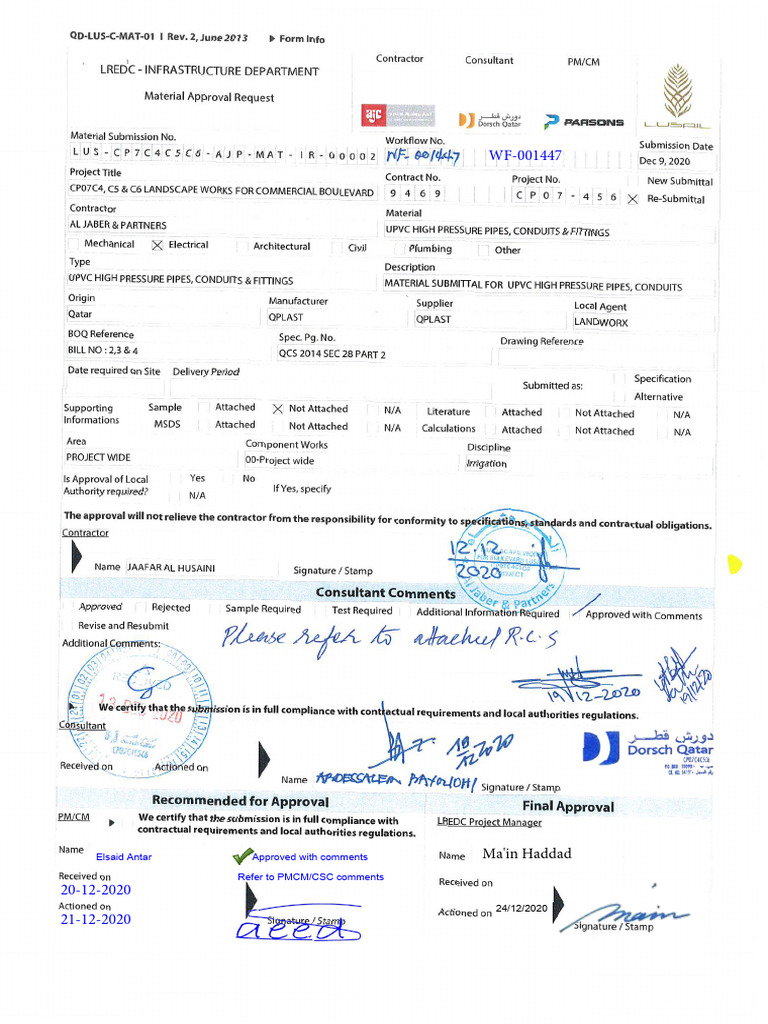 Lus Cp07c4c5c6 Ajp Mat Ir 00002 01 Lredc B | PDF | Pipe (Fluid ...
