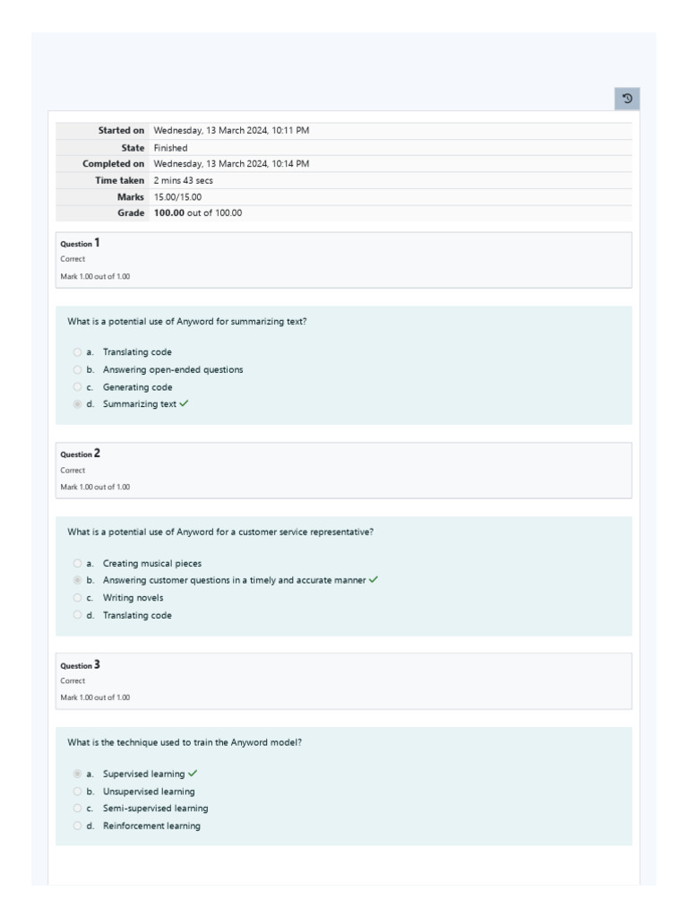 UGRD-AI6100-2323T - Final Quiz 1 - Attempt PERFECT | PDF | Writing ... UGRD-AI6100-2323T - Final Quiz 1 - Attempt PERFECT | PDF | Writing ...